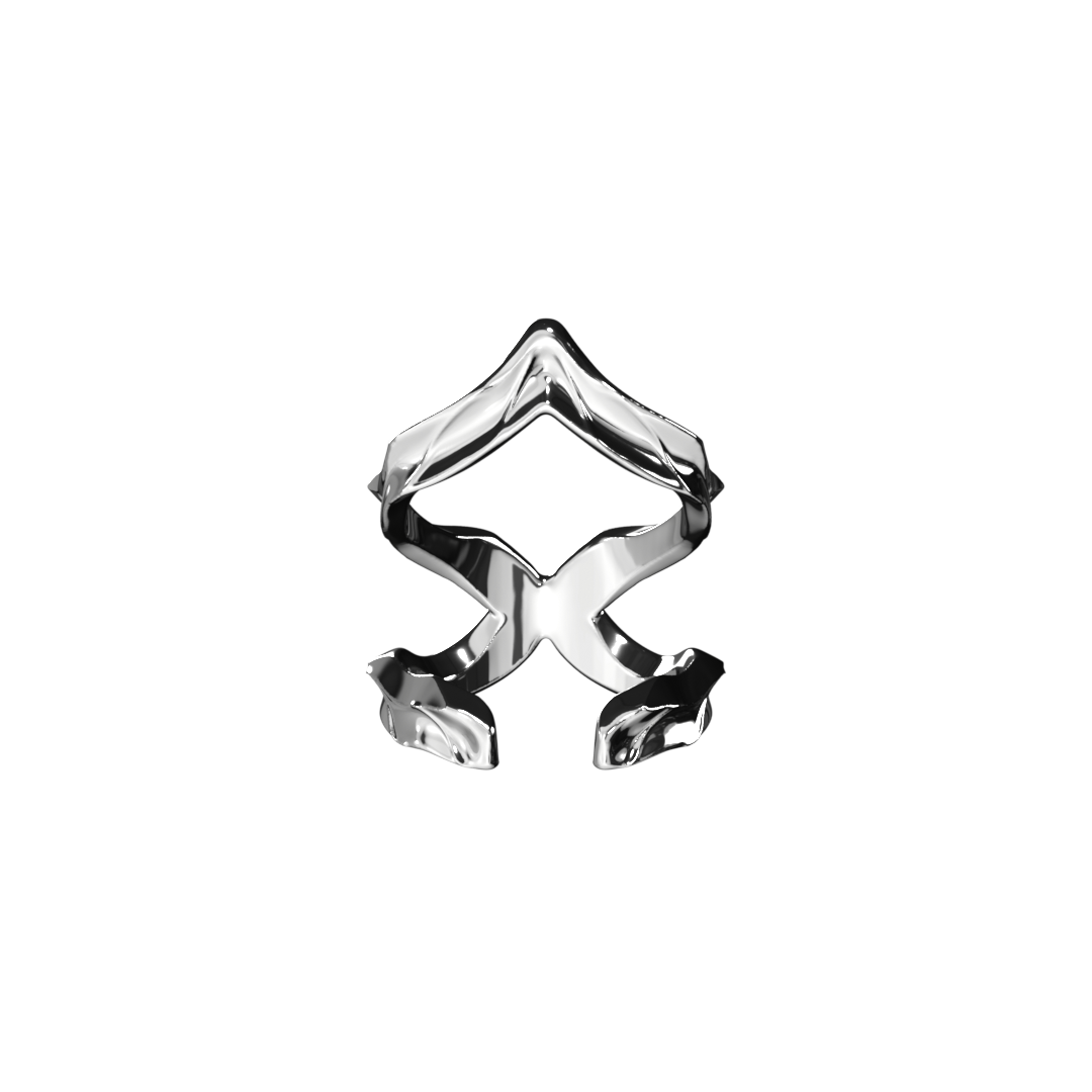 SHADOW CREST RING SILVER – BlindMindStudios - BMS